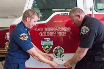 Upland Fire – San Bernardino County Firefighters